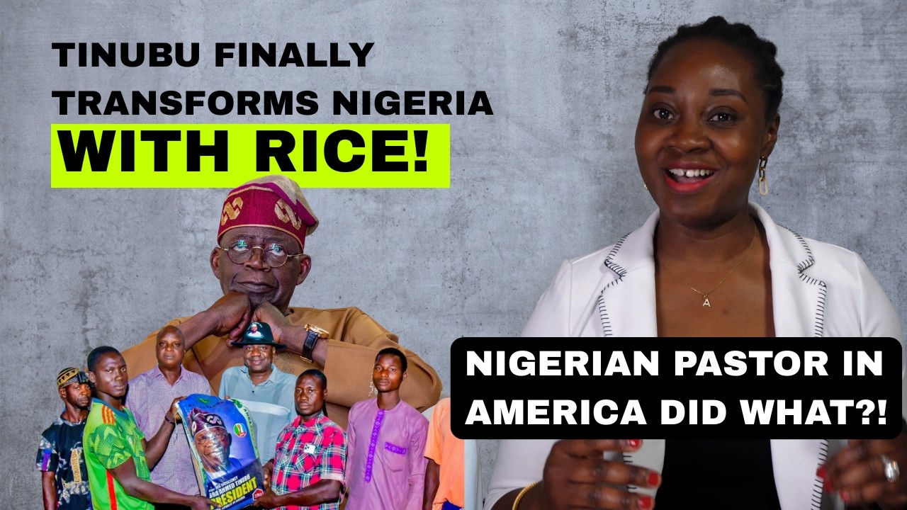 Tinubu Transforms Nigeria With Rice; Nigerian Pastor In America Did What?!