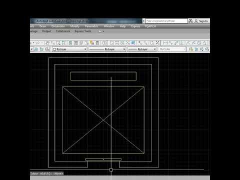 Make automatic elevator details Auto CAD