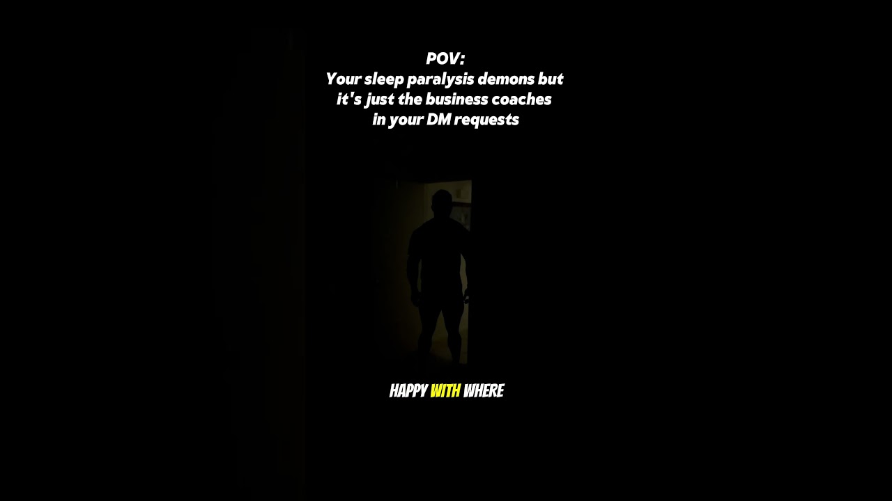 Business coaches be like...