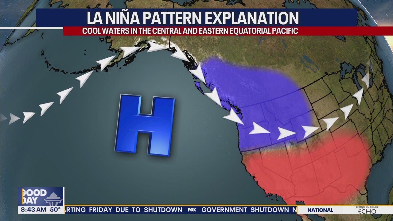 Here's what a La Niña winter is expected to look like in WA