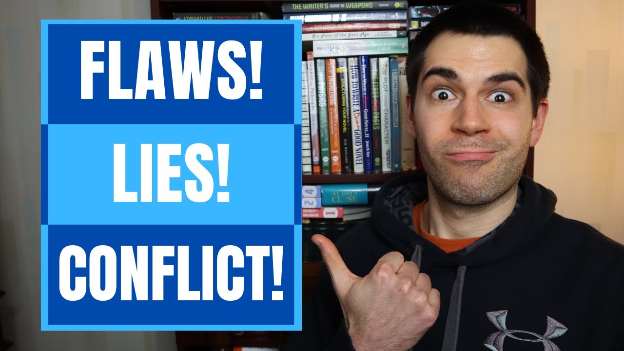 Character Flaws and Character Lies (Fiction Writing Advice)