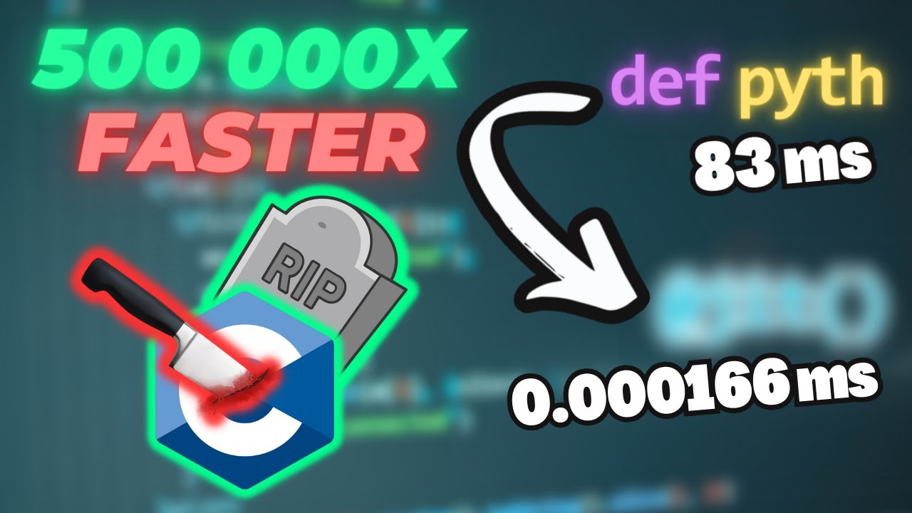Can Python Approach the Speeds of C?