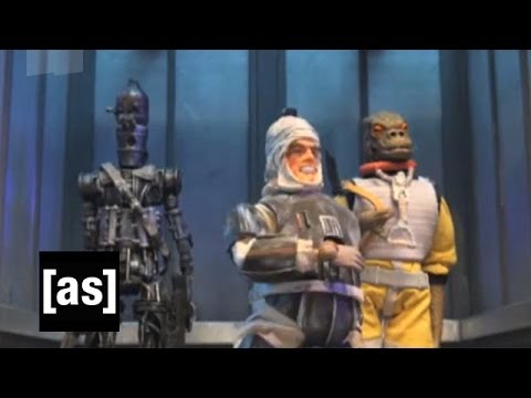 Dengar on the Elevator | Robot Chicken | Adult Swim