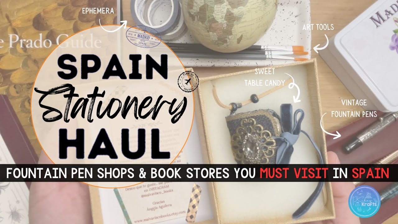 Fountain Pen Shops and Book Stores YOU MUST VISIT in Spain
