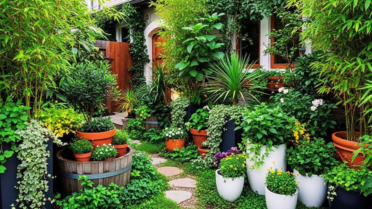 13 Urban Jungle Oasis Ideas 2025 🌿 | Transform Your Front Yard Into a Lush Green Paradise