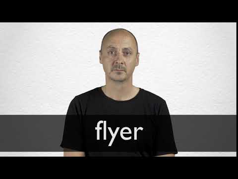 FLYER definition and meaning | Collins English Dictionary