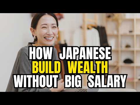 How the Japanese Build Wealth Without Big Salaries (Quietly)