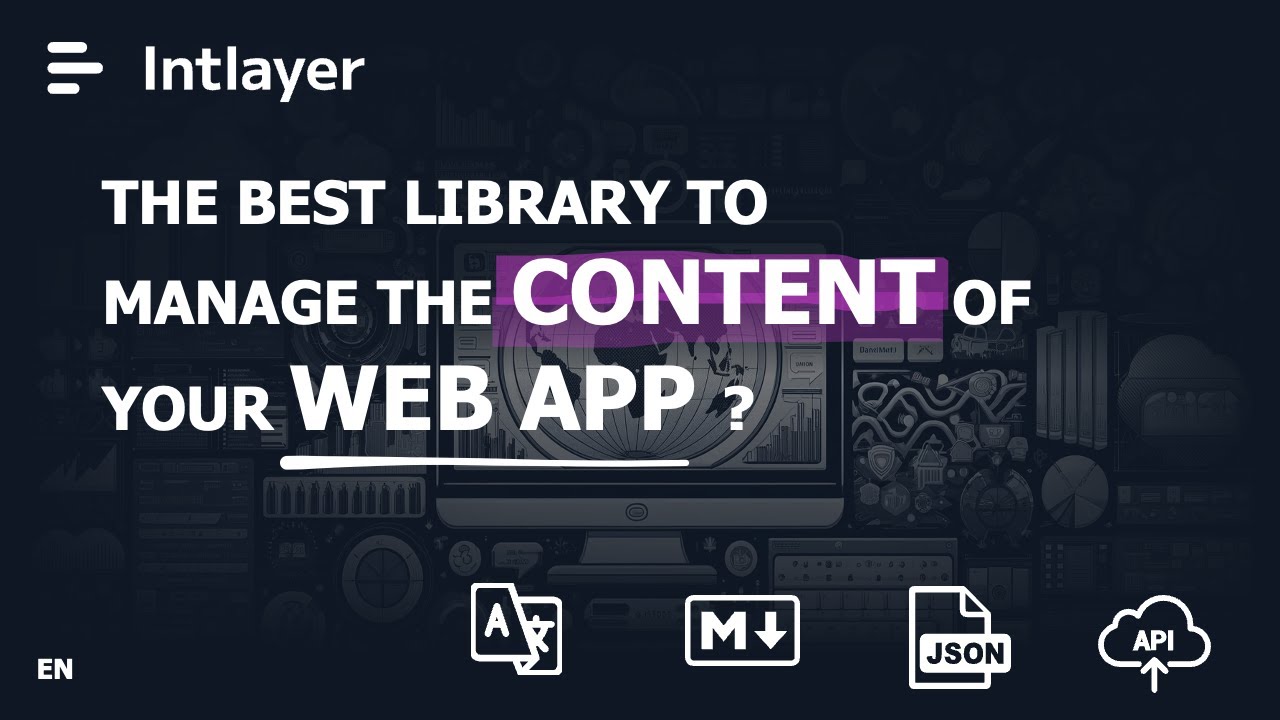 i18n, Markdown, JSON… one single solution to manage it all | Intlayer