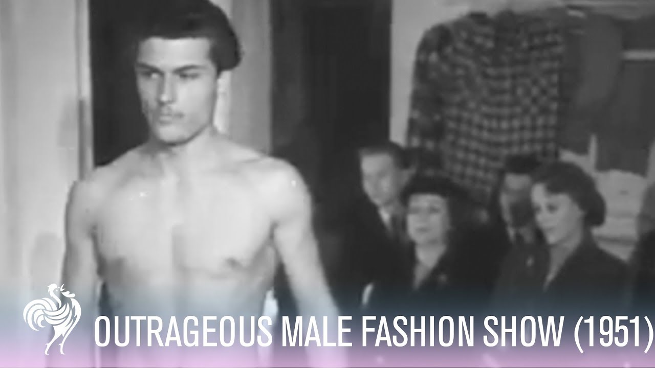 Male Models In Swimwear Designed by Dale Cavahnaugh (1950s) | Vintage Fashions