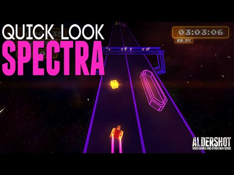 Steam Community :: Video :: Spectra: Quick Look (Score Attack, Racing ...