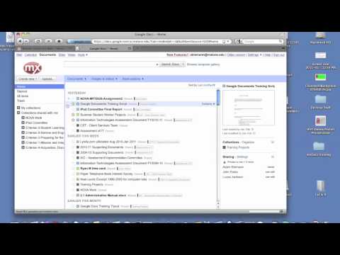 3.5: Google Docs List Summary