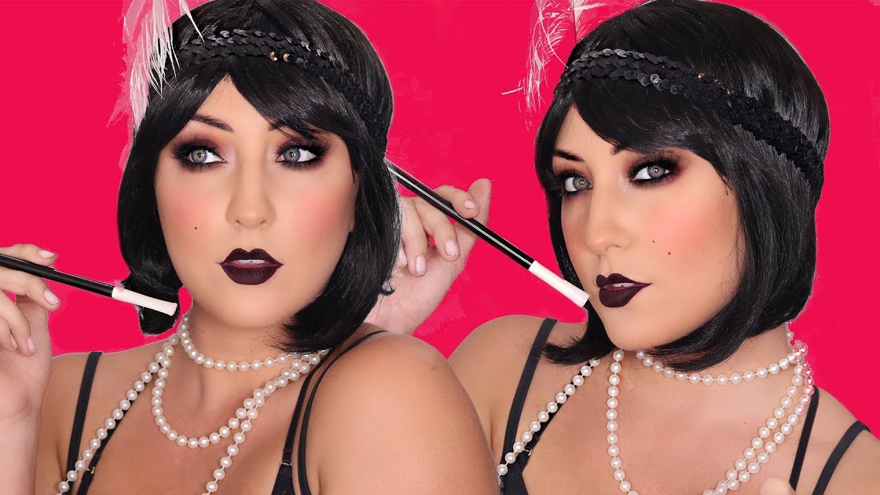1920's Flapper Makeup | AFORDABLE/DRUGSTORE | Glamnanne