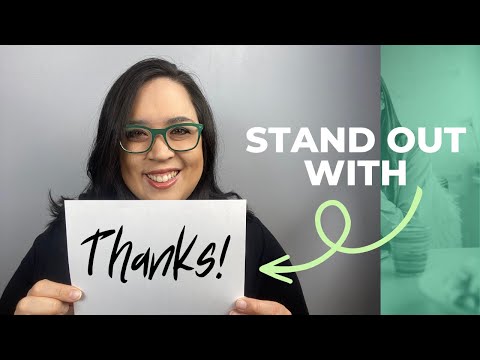 HOW TO WRITE A THANK YOU NOTE AFTER AN INTERVIEW WITH THE T.H.A.N.K.S. FORMULA - W/ EMAIL TEMPLATES