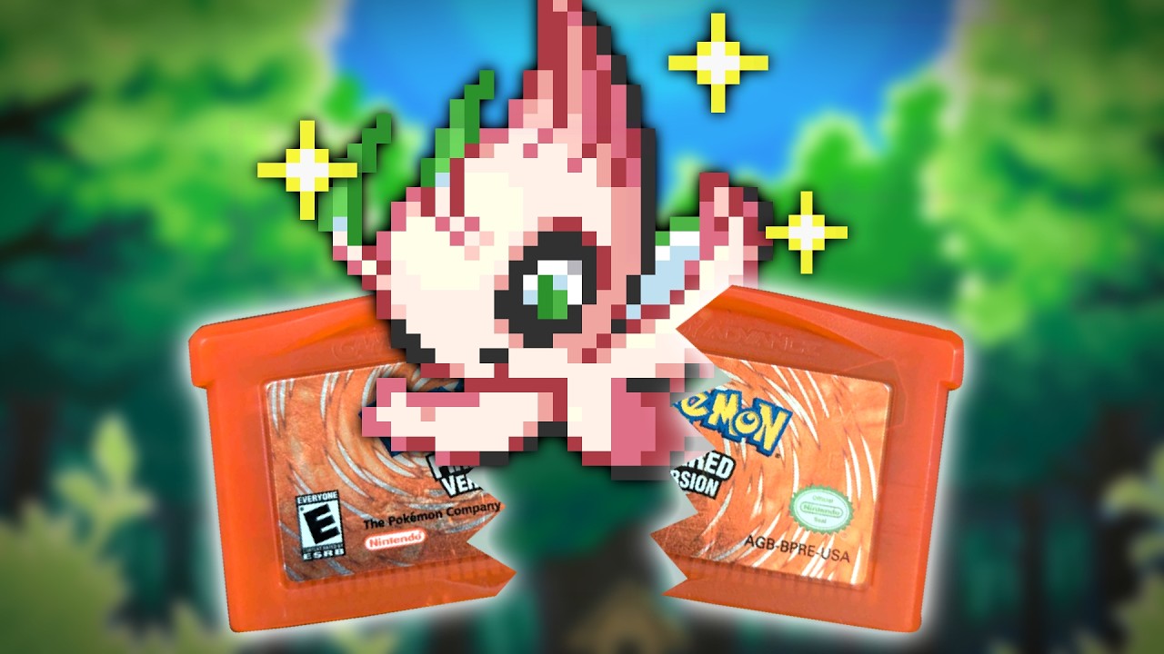 Shiny Celebi Doesn't Exist in Pokemon FireRed. Here's how I found it.