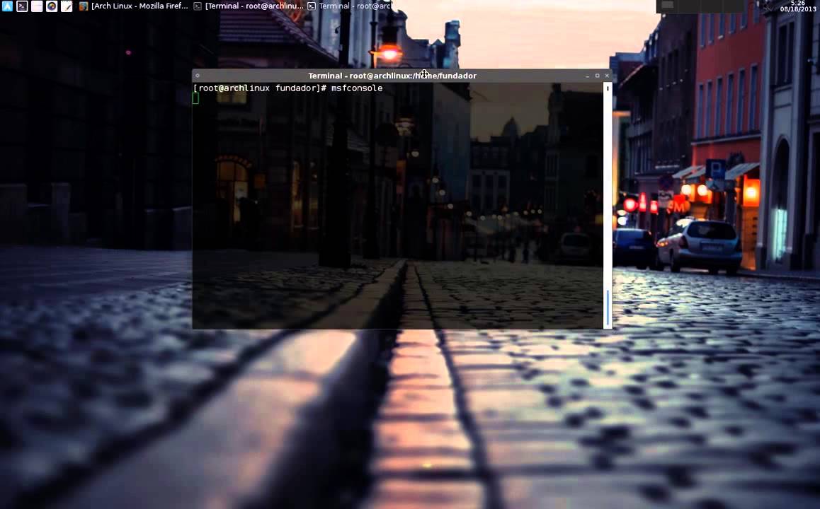 BlackArch Arch Linux for Pentest