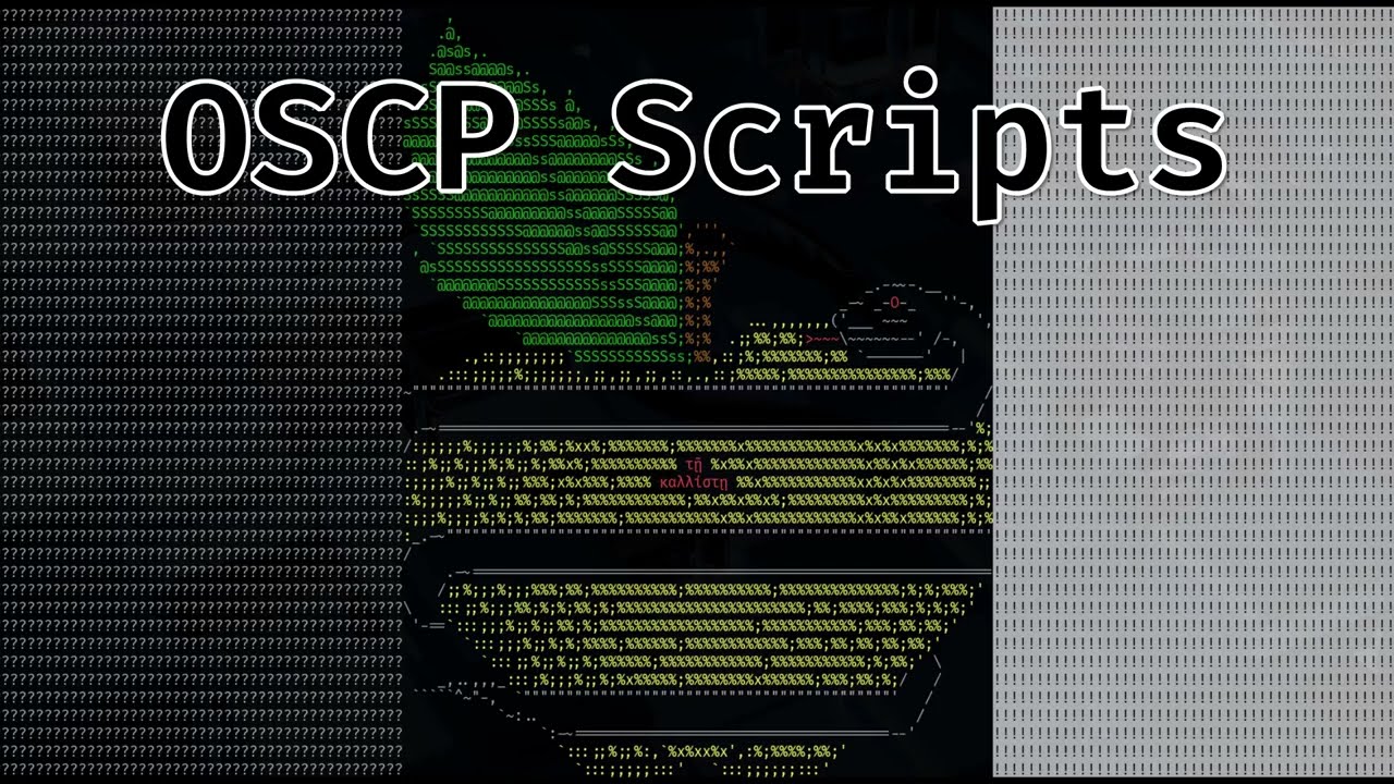 GitHub - yaldobaoth/OSCP-Scripts: Quick scripts I developed to streamline OSCP tasks