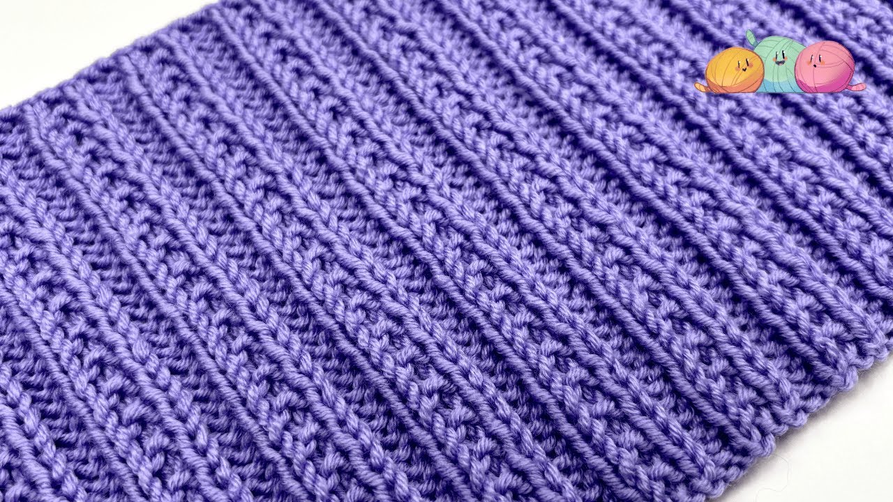 How to Knit Speckled RIb Stitch