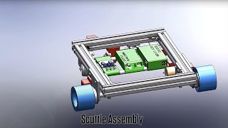 Animated SCUTTLE v1 Assembly – SCUTTLE Robot
