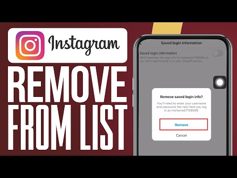 How to Remove an Instagram Account from Your Account List (Updated 2025)