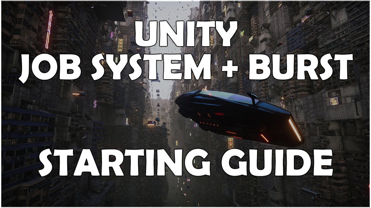 How to use the Job System + Burst with Game Objects in Unity! (2020 - Unity 6)