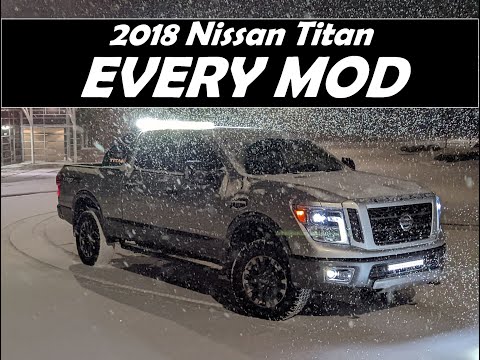EVERY MOD done to my Nissan Titan XD... SO FAR!
