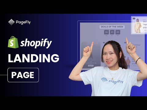 PageFly Landing Page Tutorial | How To Create Shopify Landing Pages (Legacy Editor)