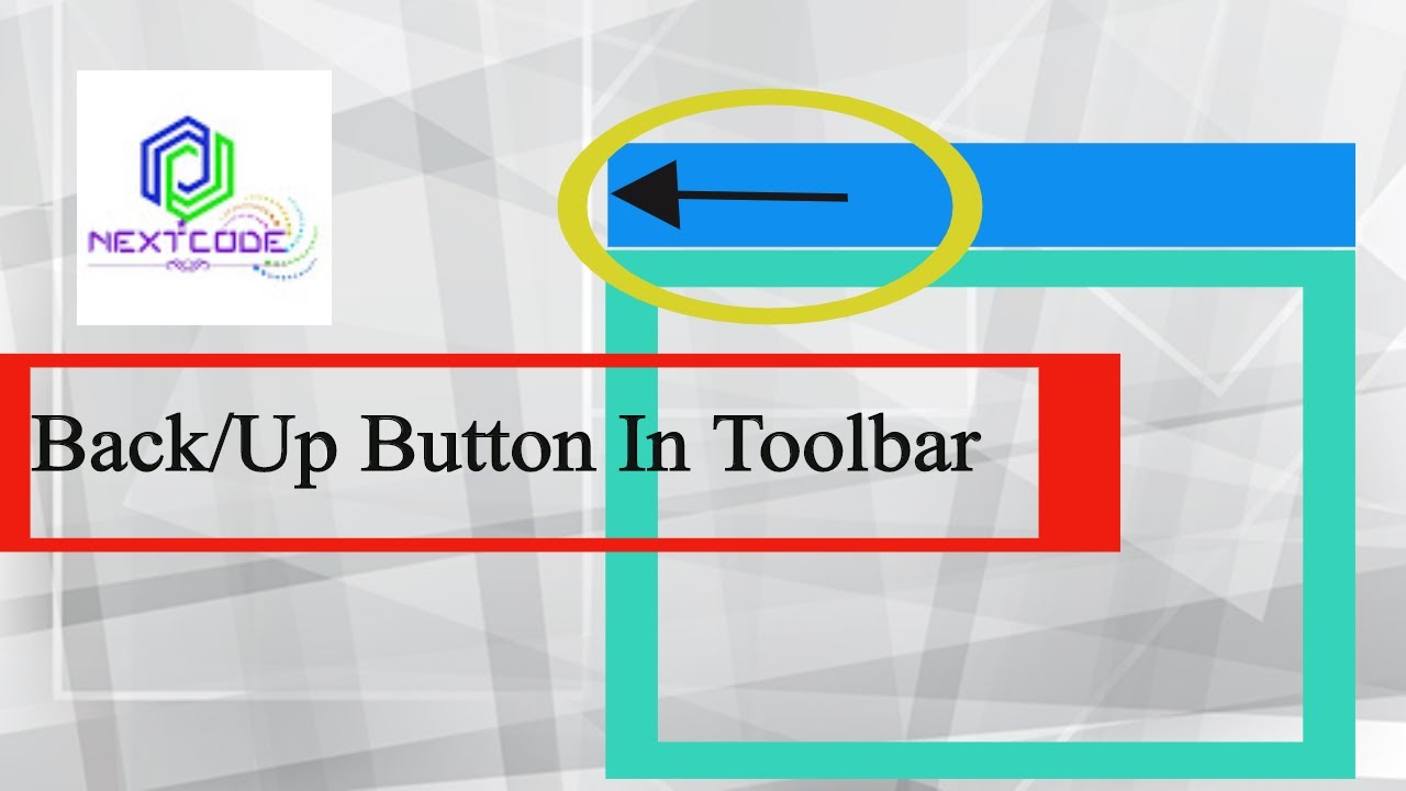 How to add back/UP button to the AppBar/ActivityBar/Toolbar - in Android studio