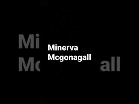 How to pronounce Minerva Mcgonagall