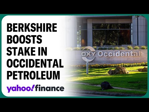 Berkshire Hathaway boosts stake in Occidental Petroleum