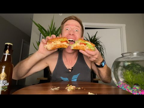 Quiznos Introduces NEW Old Bay LOBSTER Club Sandwich! Tasty Food Review!