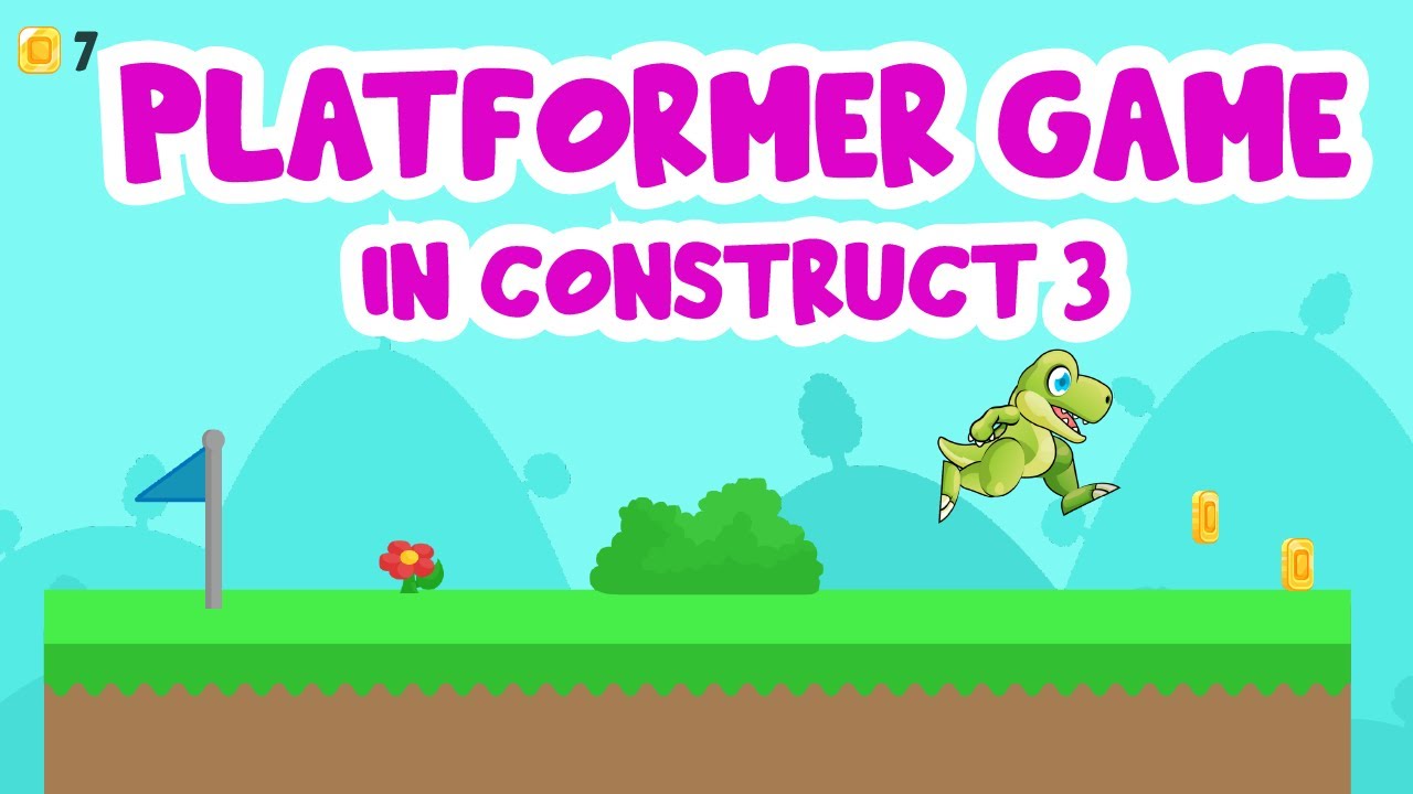 Platformer Game in Construct 3 + Full Source Code