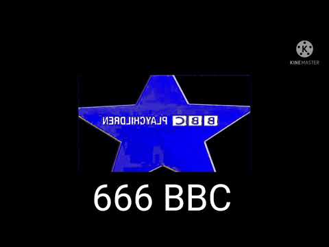 BBC playchildren blood splat logo