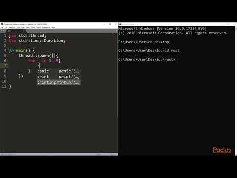 Learn Mastering Rust–Build Robust Concurrent Fast Apps Understand Thread Handl Thread|packtpub ...