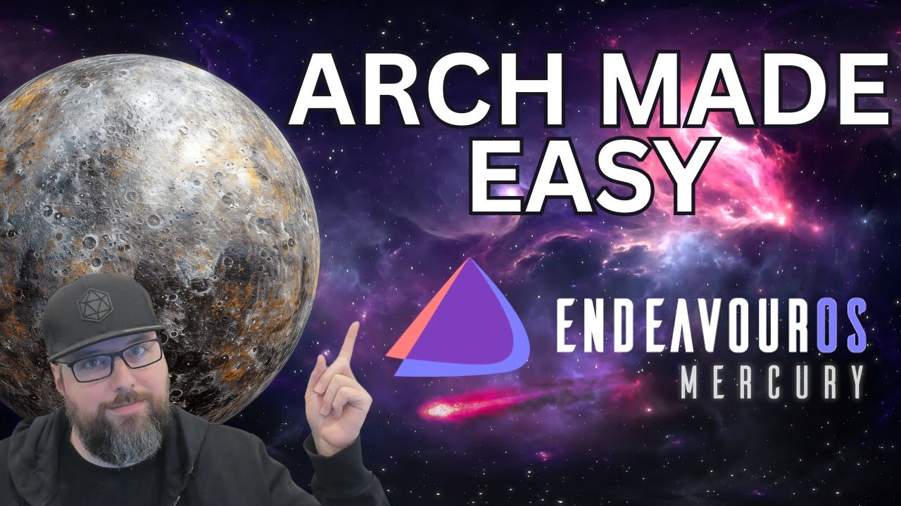 installing EndeavourOS 2025 guide - Arch made easy