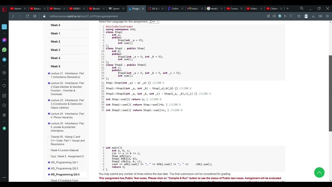 Programming In Modern C++   week 5  W5_programming_Qs-3 programming  assignment solution