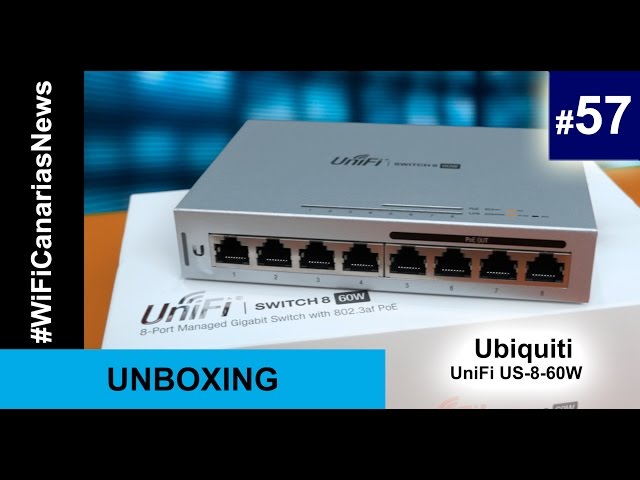 Jual UBIQUITI UNIFI SWITCH PoE 8 PORT POE 60W US-8-60W UBIQUITY MANAGED ...