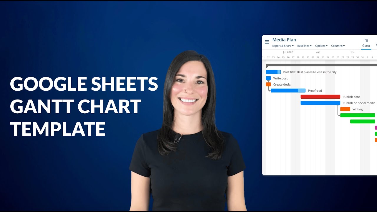 Google Sheets Gantt Chart Template | Instagantt