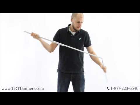 How to Assemble a Luxury Retractable Banner Stand