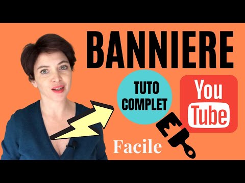 Comment FAIRE une BANNIÈRE YOUTUBE pour sa CHAINE - TUTO