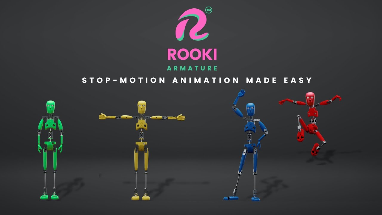Learn Stop-Motion Faster Than Ever Before | The Rooki Armature Kit Launch