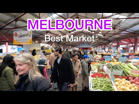 Queen Victoria Market Virtual Tour 2023 Melbourne City Australia