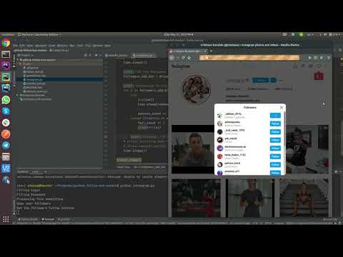 Instagram bot made by Python and Selenium