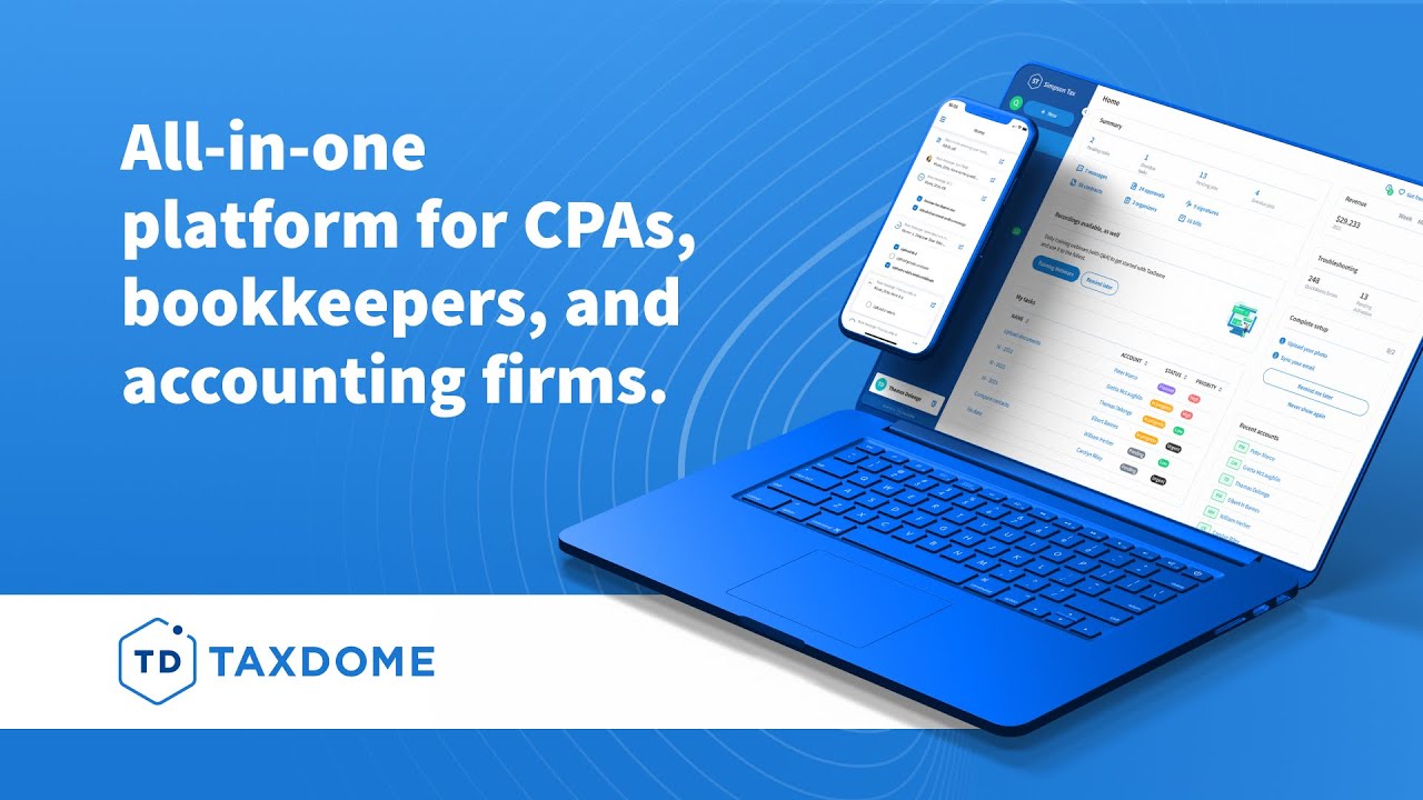 What is TaxDome in 1 Minute