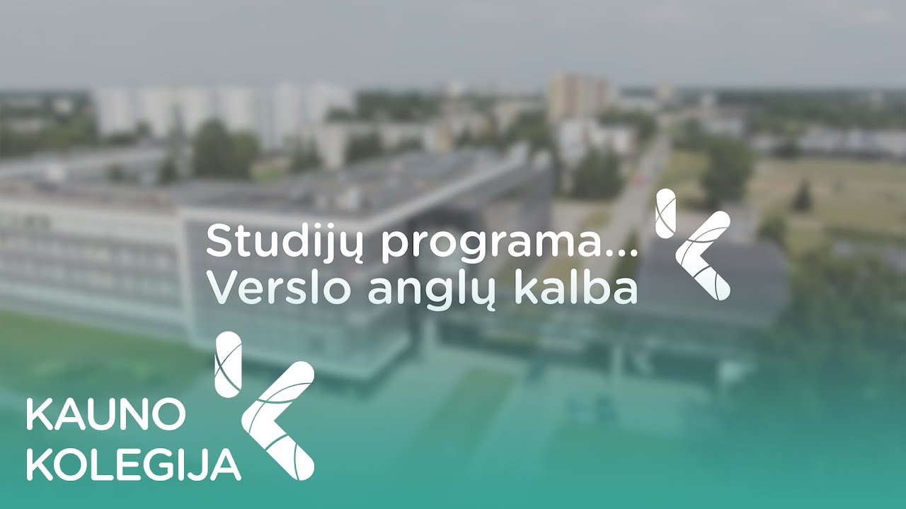Studijų programa... Verslo anglų kalba