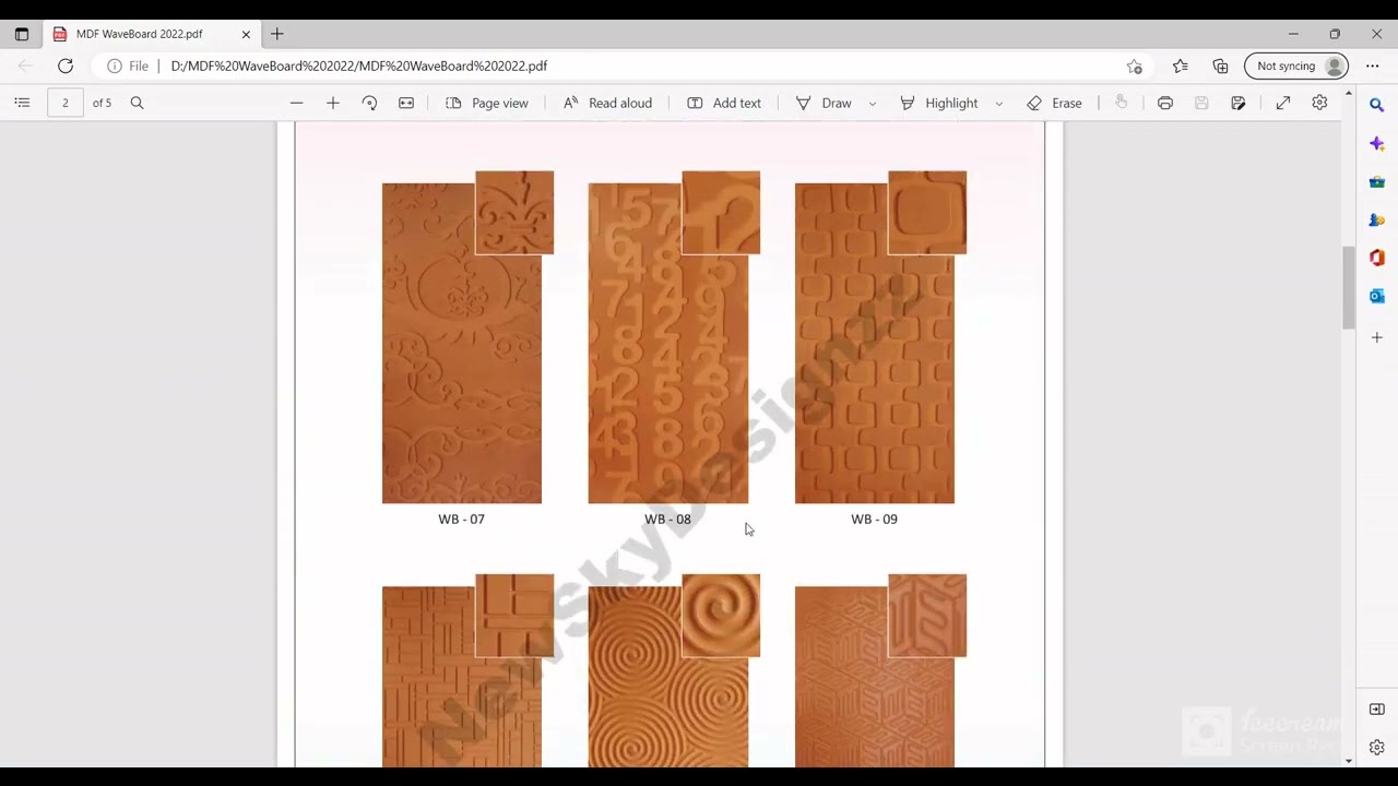 MDF WaveBoard 2022
