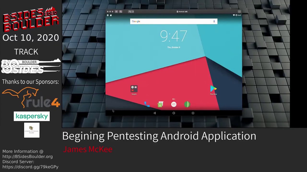 James McKee - Beginning Pentesting Android Applications