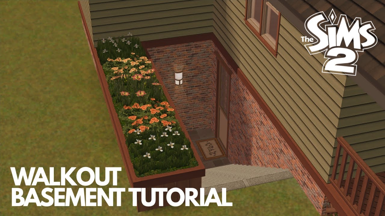 The Sims 2 Tutorial: Walkout Basement