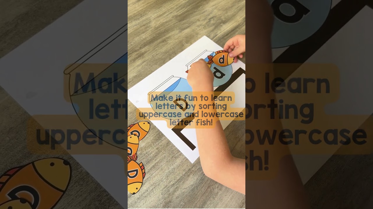 Hands-on Alphabet Practice Idea #alphabetlearning