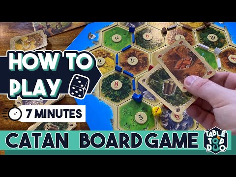 Learn How to Play Catan (Settlers of Catan Rules)