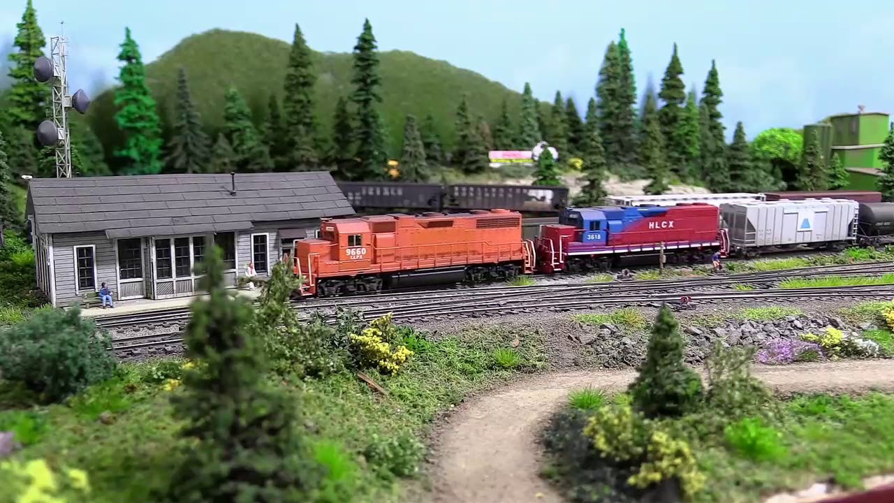 Tenino Western N Scale layout on Blu-ray by Trackside Model Railroading 04